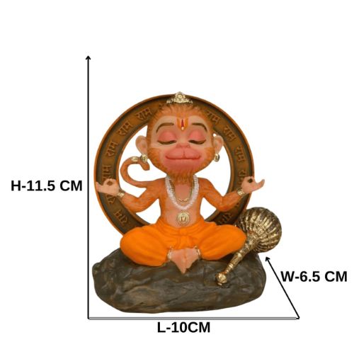 AURANCE Divine Bal Hanuman Ji Resin Idol – Gadget Ninja